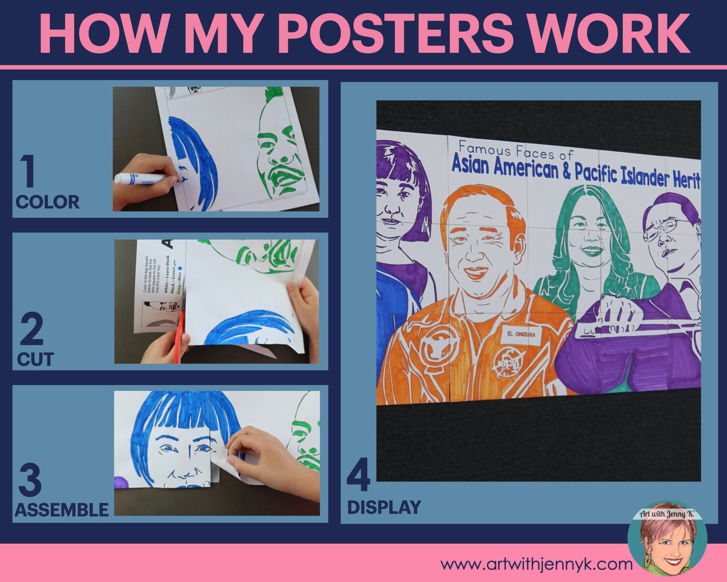 Printable Famous Faces of Asian American and Pacific Islander History ...