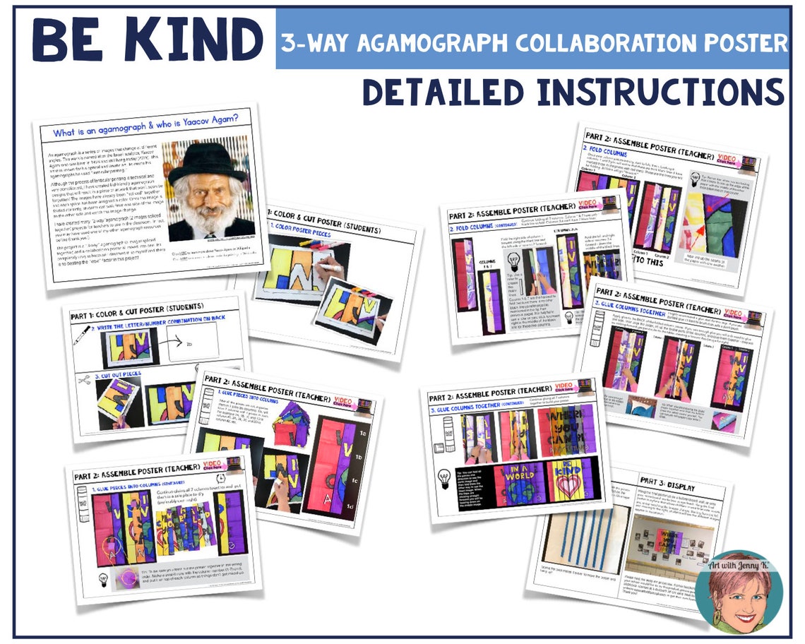 Printable Kindness Craft Activity for Kids | "be Kind" 3D Collaboration ...