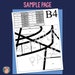 Printable Division Practice Collaborative Poster | Art Integration ...