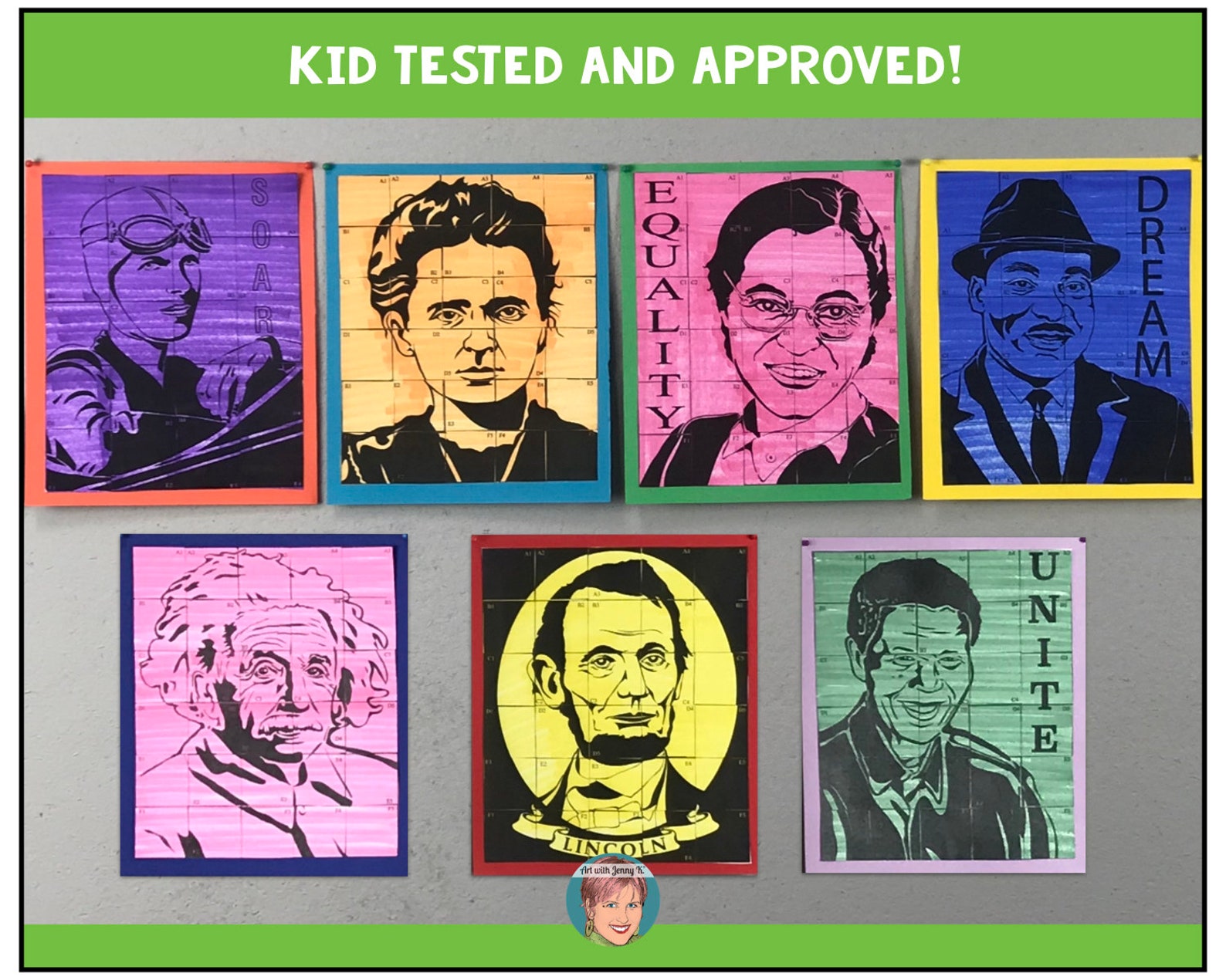 Unscramble the Famous Faces of Growth Mindset [volume 1] Printable ...