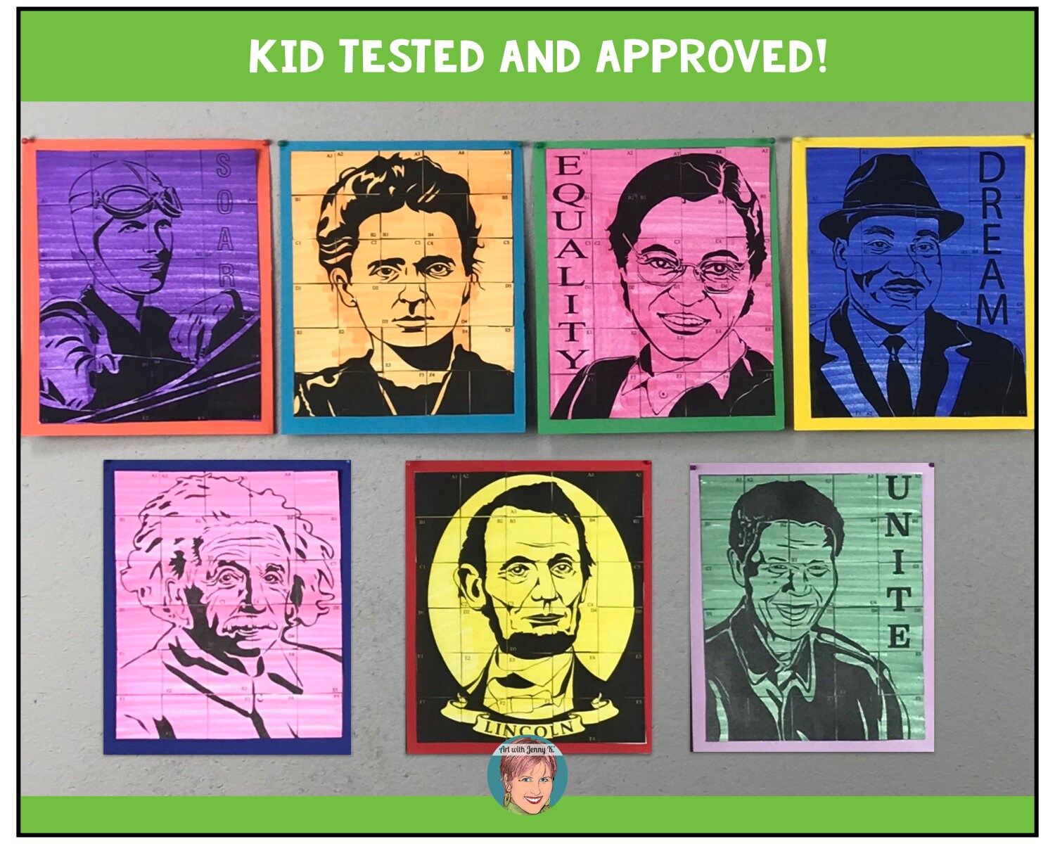 Unscramble the Famous Faces of Growth Mindset [volume 1] Printable ...