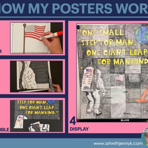 Printable Apollo 11 NASA Moon Landing (space History) Collaborative ...