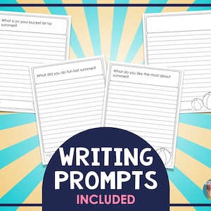 Printable Pop Art Summer Coloring Pages + Writing | Interactive ...