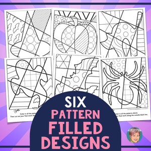 Printable "pop Art" Halloween Coloring Pages + Writing | No Prep ...