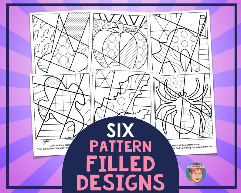 Printable "pop Art" Halloween Coloring Pages + Writing | No Prep ...