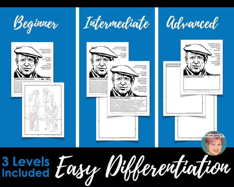 Meet the Master Artist: Pablo Picasso | Fun Art History Activity Lesson ...