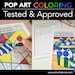 Printable Summer-themed Math Fact Review Coloring Pages | Fun Art ...