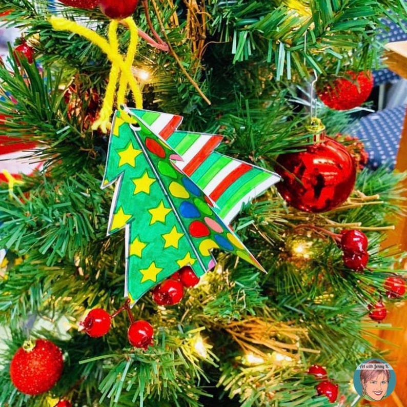 Pop Art 3D Christmas Ornaments Printable | A Long-time Favorite ...