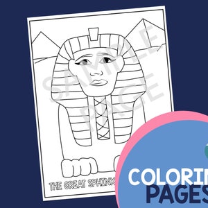 Printable the Great Sphinx of Giza, Egypt Collaborative Poster | Fun ...