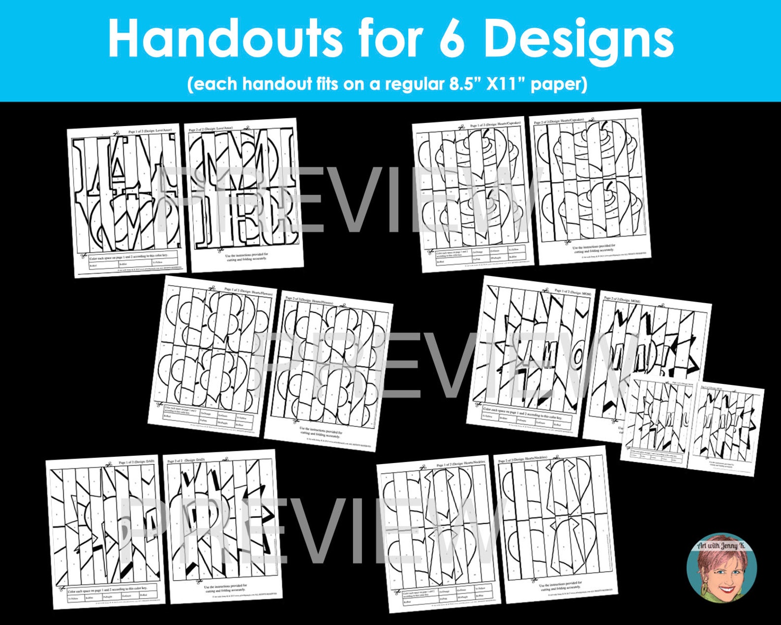 Unique, Printable Father's Day Craft Activity for Kids - Pop Art ...