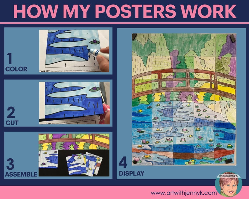 Printable "bridge Over a Pond of Water Lilies" by Claude Monet ...