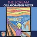 Printable "the Scream" by Edvard Munch Collaborative Poster | Easy Art ...