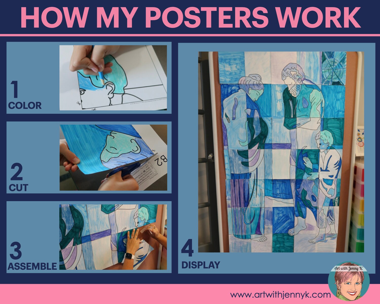 Printable "the Tragedy" by Pablo Picasso Collaborative Poster Project ...