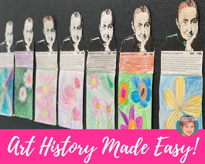 Meet the Master Artist: Georgia O'keeffe | Fun Art History Activity ...