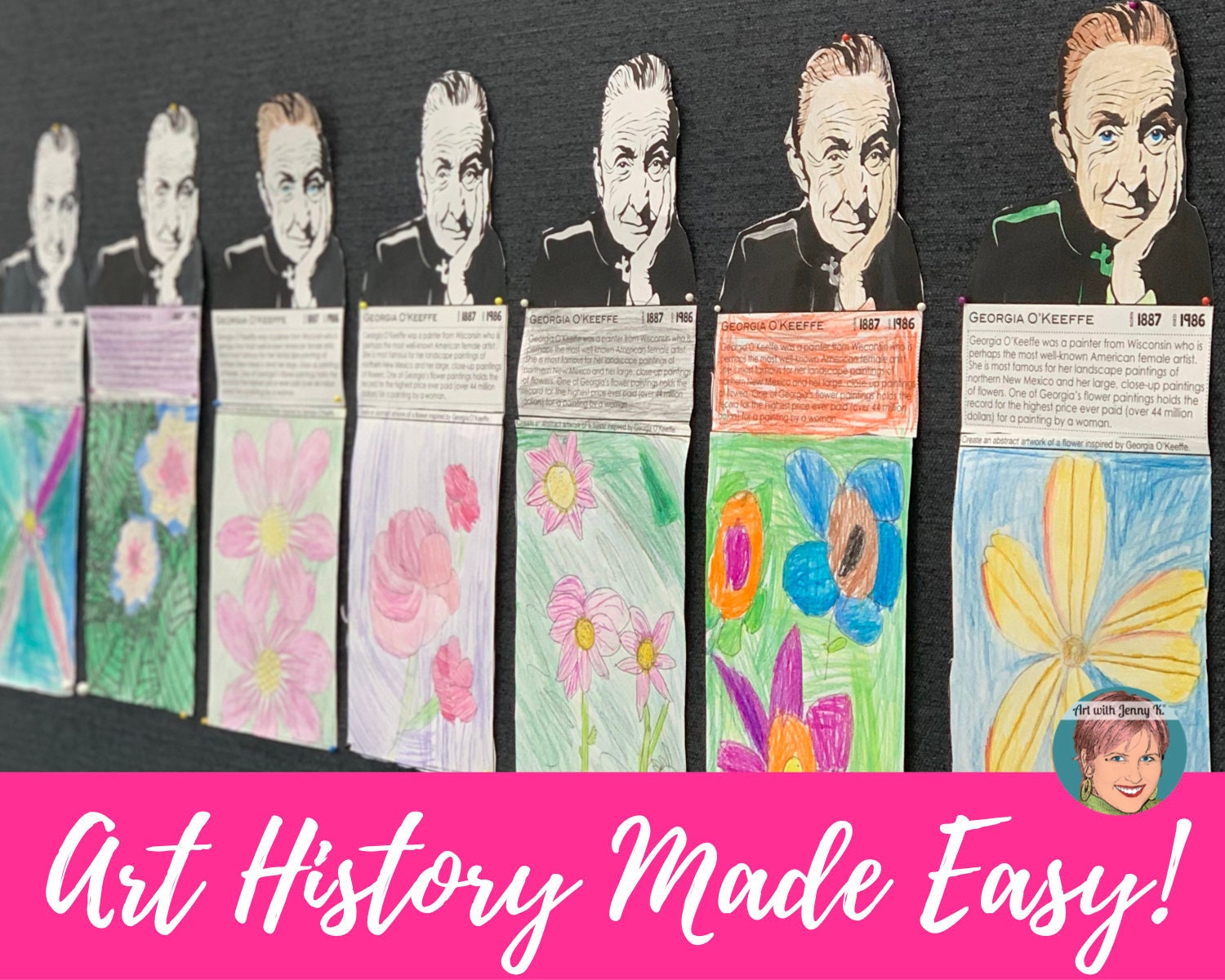 Meet the Master Artist: Georgia O'keeffe | Fun Art History Activity ...