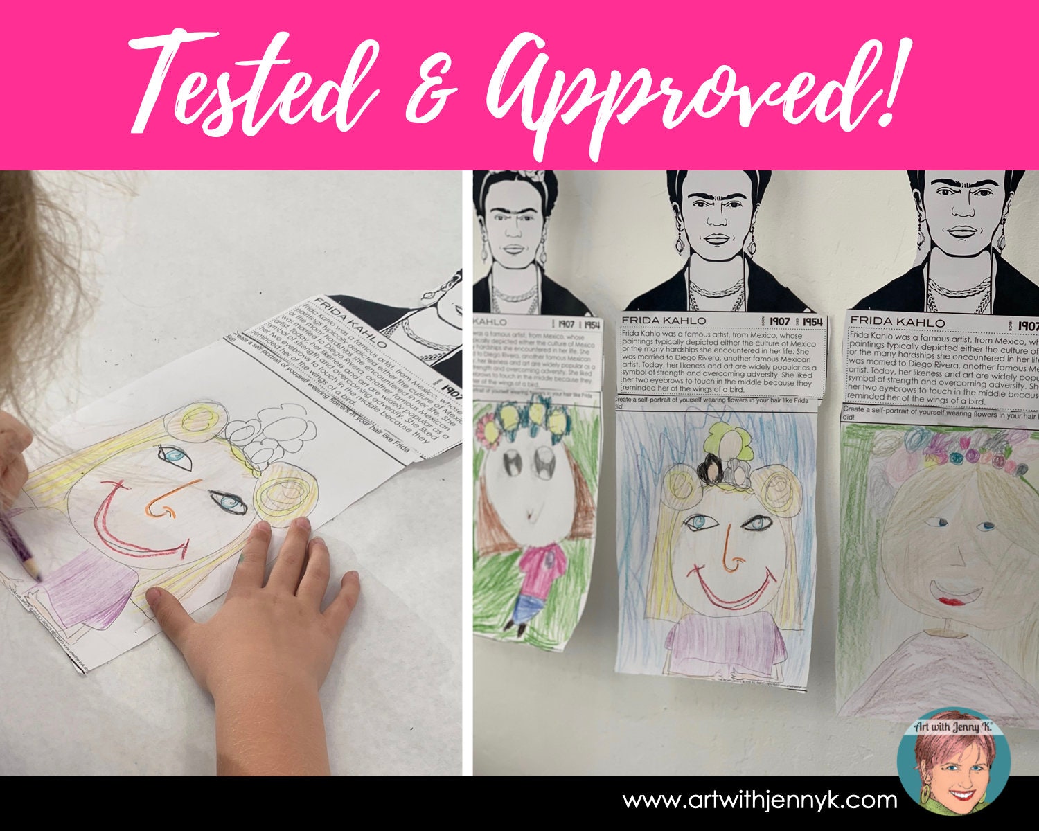 Meet the Master Artist: Frida Kahlo | Fun Art History Activity Lesson ...