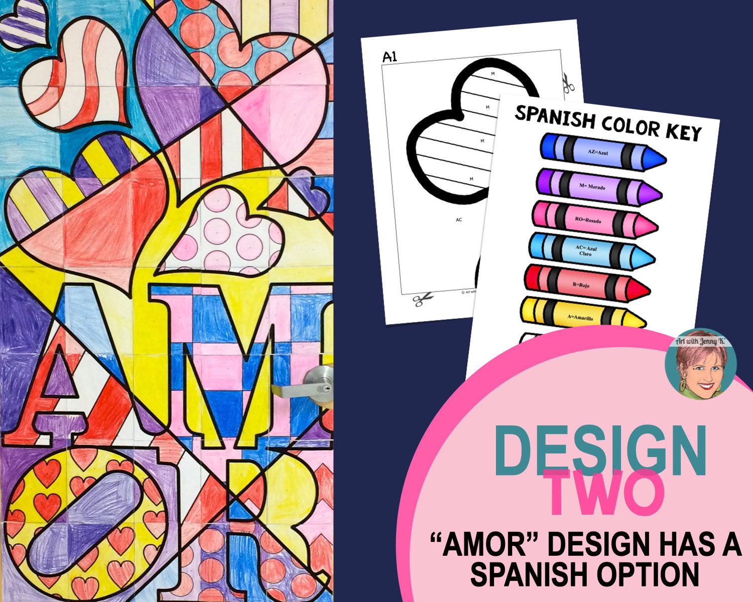 Printable Collaborative Valentine's Day Door Decor Poster Great ...