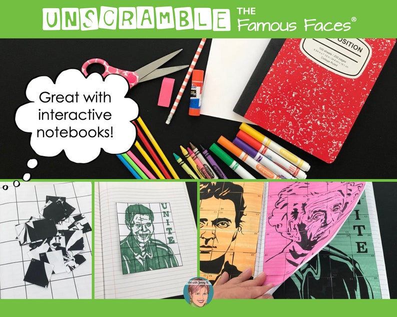 Unscramble the Famous Faces of Growth Mindset [volume 1] Printable ...