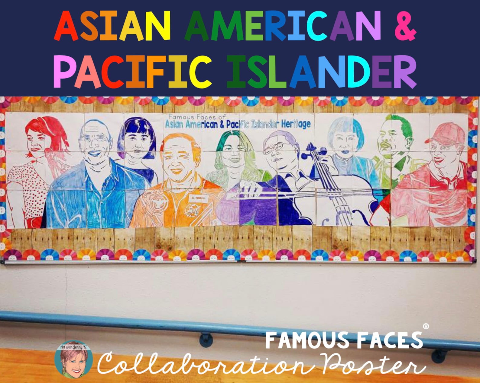 Printable Famous Faces of Asian American and Pacific Islander History ...