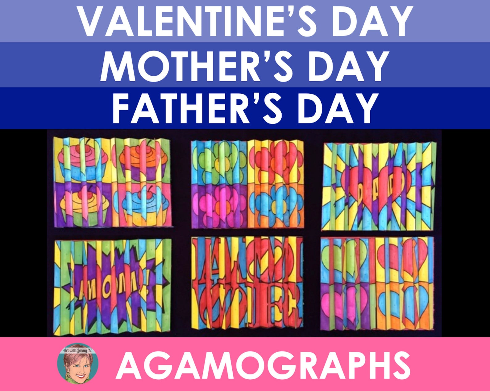 Unique, Printable Father's Day Craft Activity for Kids - Pop Art ...