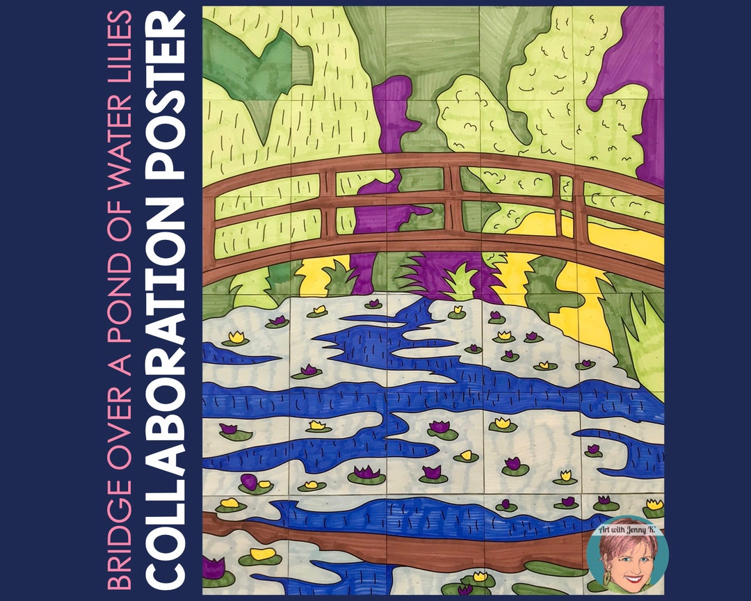 Printable "bridge Over a Pond of Water Lilies" by Claude Monet ...