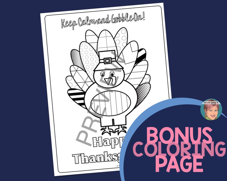 Printable "pop Art" Turkey Collaborative Door Poster | Great ...
