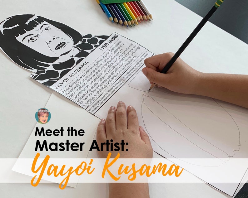 Meet the Master Artist: Yayoi Kusama | Fun Art History Activity Lesson ...