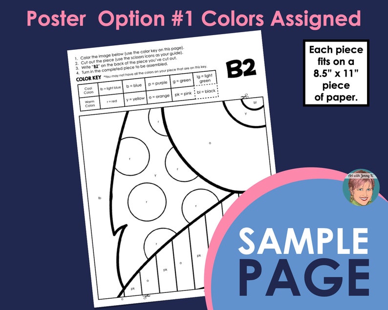 Printable Pop Art Owl Collaborative Poster | Fun "give a Hoot" Activity ...