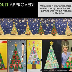 Printable Tessellation Christmas Tree - A Favorite Classroom Arts ...