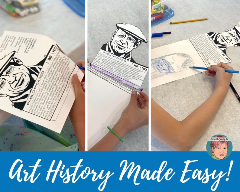 Meet the Master Artist: Pablo Picasso | Fun Art History Activity Lesson ...