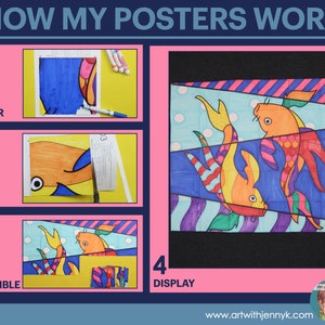 Printable Koi Fish Collaborative Poster | Great SEL or Calming Corner ...