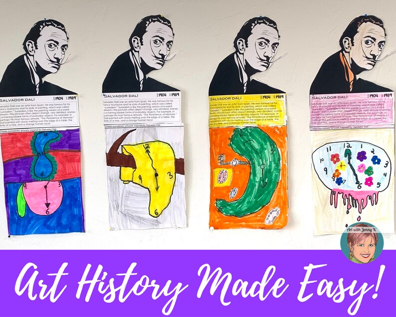 Meet the Master Artist: Salvador Dali | Fun Art History Activity Lesson ...