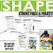 Art Elements 101 Unit 2: SHAPE | Printable Art Lessons for Kids | Art ...