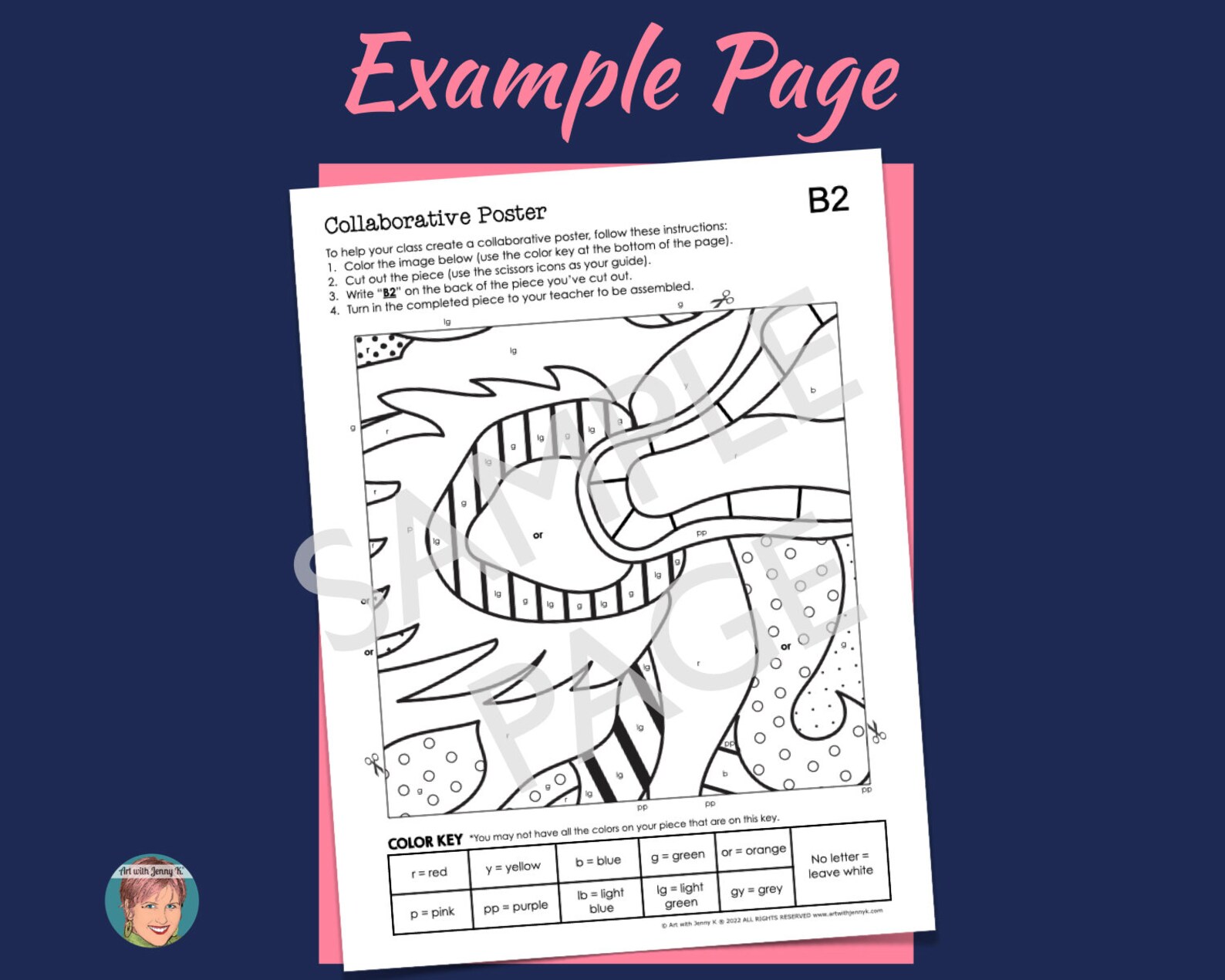 Printable 2024 Chinese New Year Pop Art Dragon Collaborative Poster ...