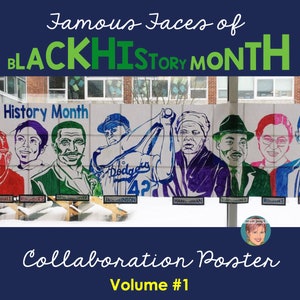 Black History Month Activity for Kids | Printable Famous Faces of ...