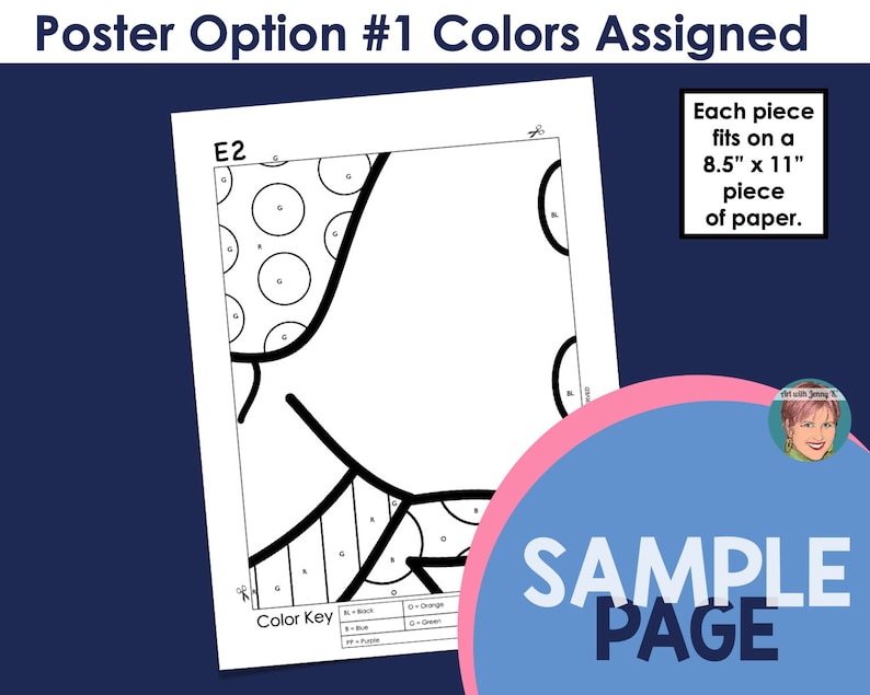 Printable Pop Art Snowman Collaborative Door Poster | Great Winter Art ...