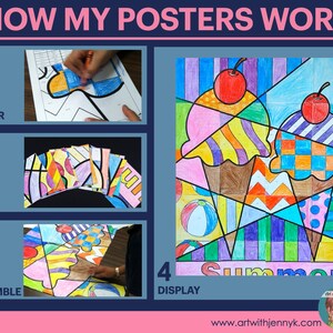 Printable Addition Review Collaborative Poster | Art Integration ...