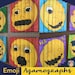 Emoji Agamograph Printables + Writing Prompts | Fun Back to School Art ...