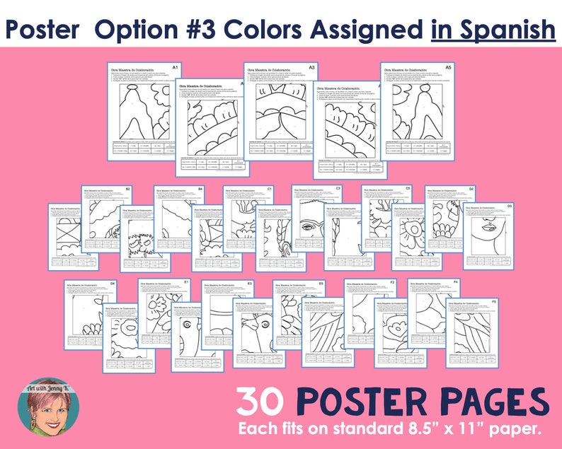 Printable "the Frame" by Frida Kahlo Collaborative Poster (w/spanish ...