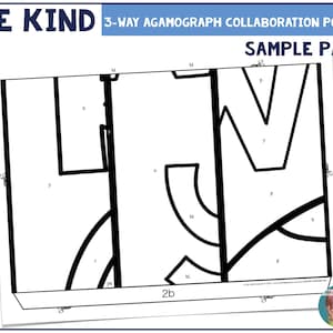 Printable Kindness Craft Activity for Kids | "be Kind" 3D Collaboration ...