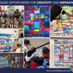 Printable September 11 (9/11) Never Forget Collaborative Poster ...