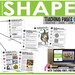 Art Elements 101 Unit 2: SHAPE | Printable Art Lessons for Kids | Art ...