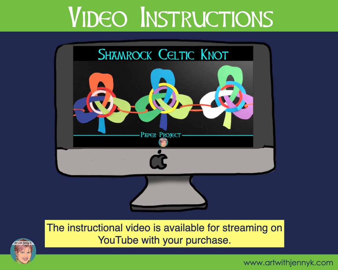 Shamrock Celtic Knot Paper Craft Printable | Fun, Unique St. Patrick's ...