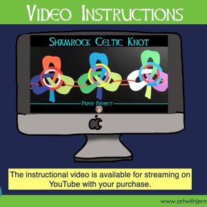 Shamrock Celtic Knot Paper Craft Printable | Fun, Unique St. Patrick's ...