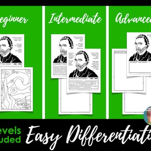 Meet the Master Artist: Vincent Van Gogh | Fun Art History Activity ...