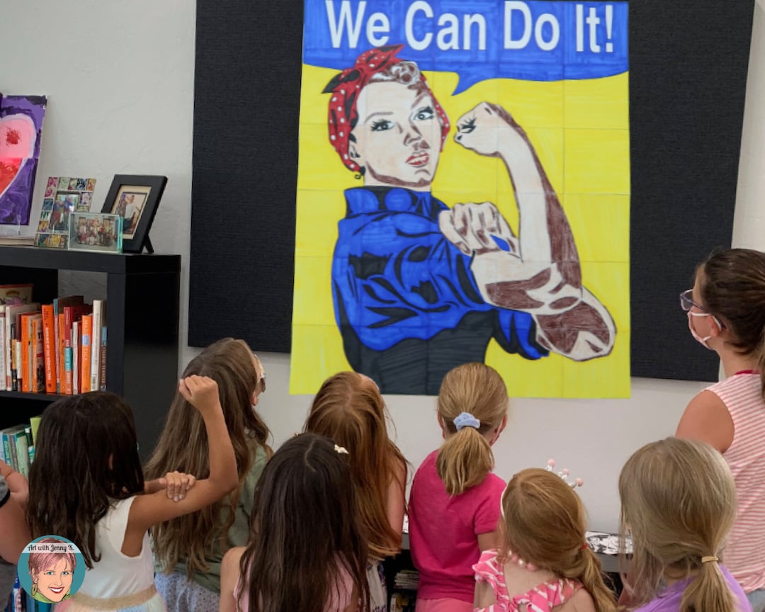 Printable Rosie the Riveter "we Can Do It" Collaborative Poster | Great ...