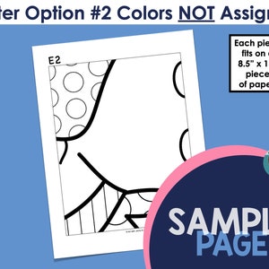 Printable Pop Art Snowman Collaborative Door Poster | Great Winter Art ...