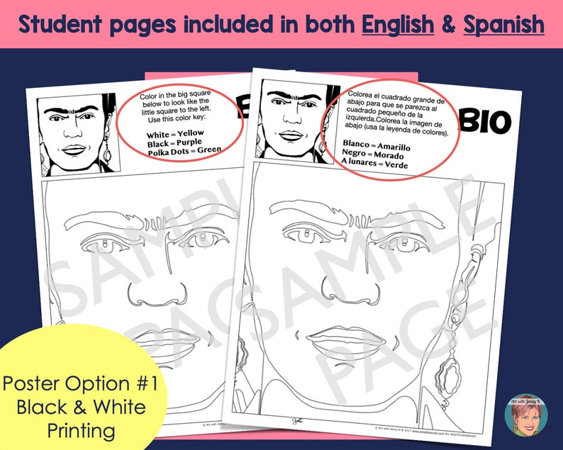 Printable Famous Faces of Hispanic History Collaborative Poster ...