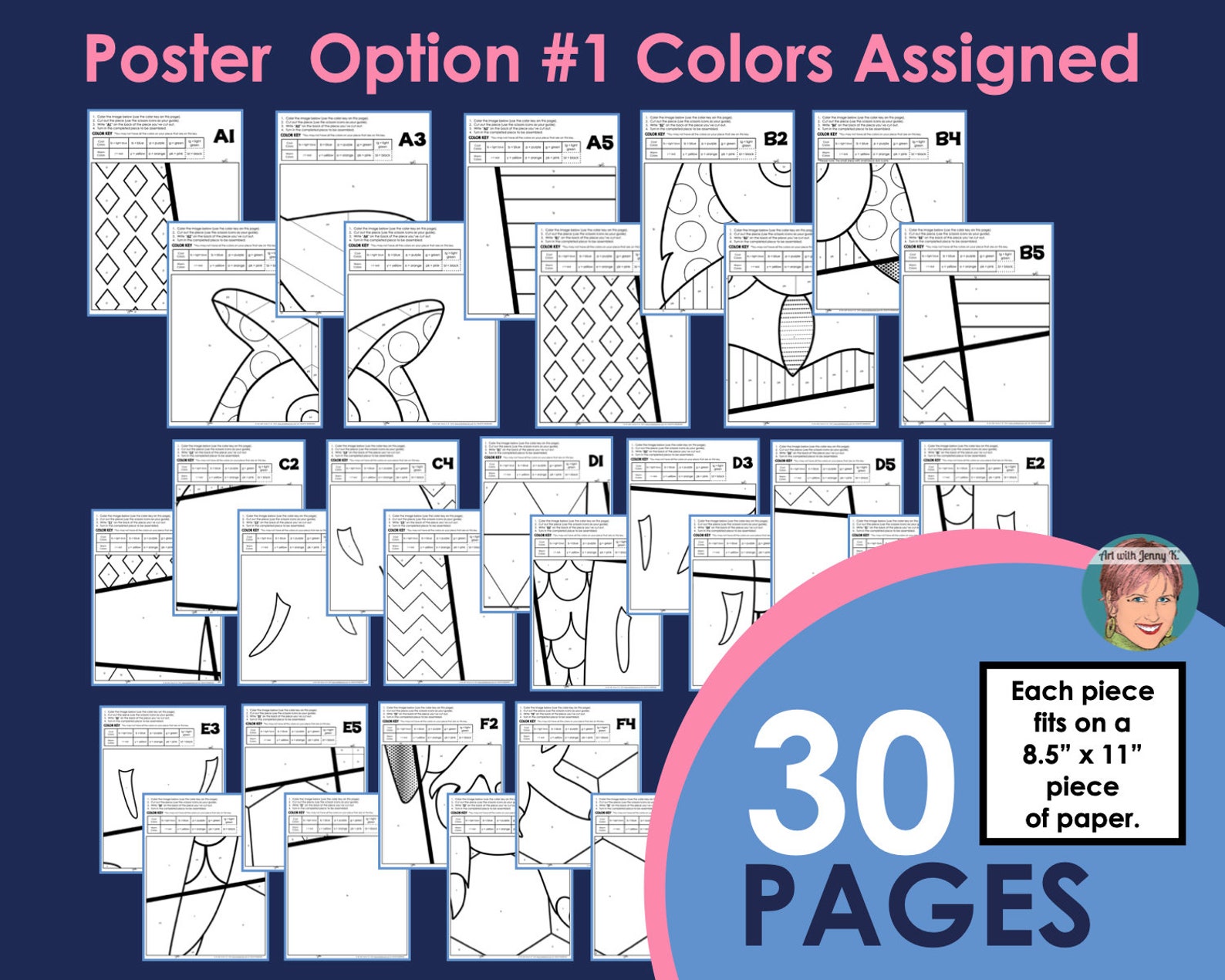 Printable Pop Art Owl Collaborative Poster | Fun "give a Hoot" Activity ...