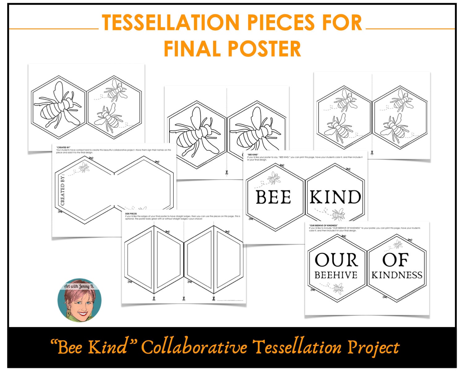 Printable Kindness Craft Activity for Kids bee Kind Collaborative ...